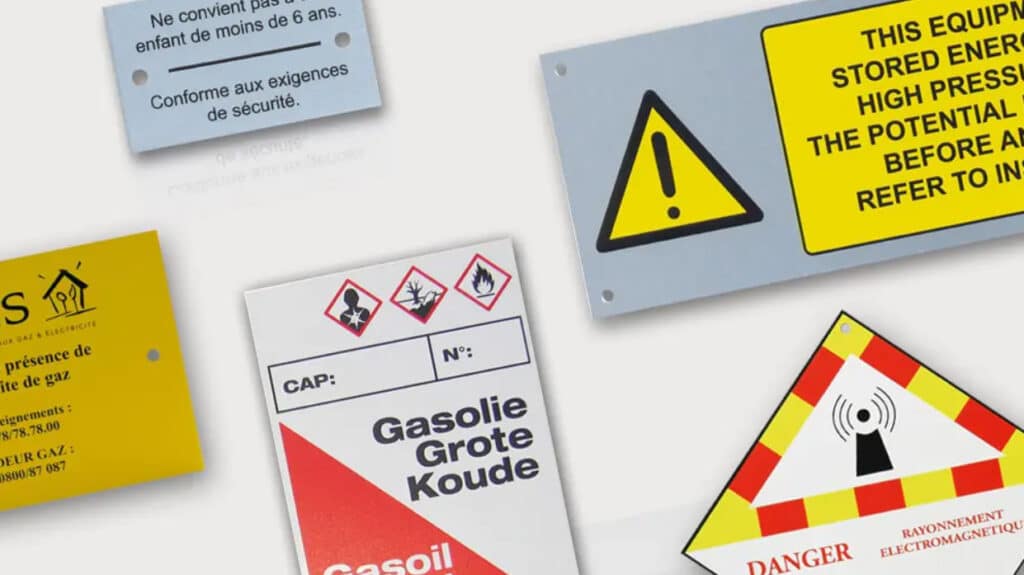 Marquage CE et plaques d'identification : les clés de la conformité des ...